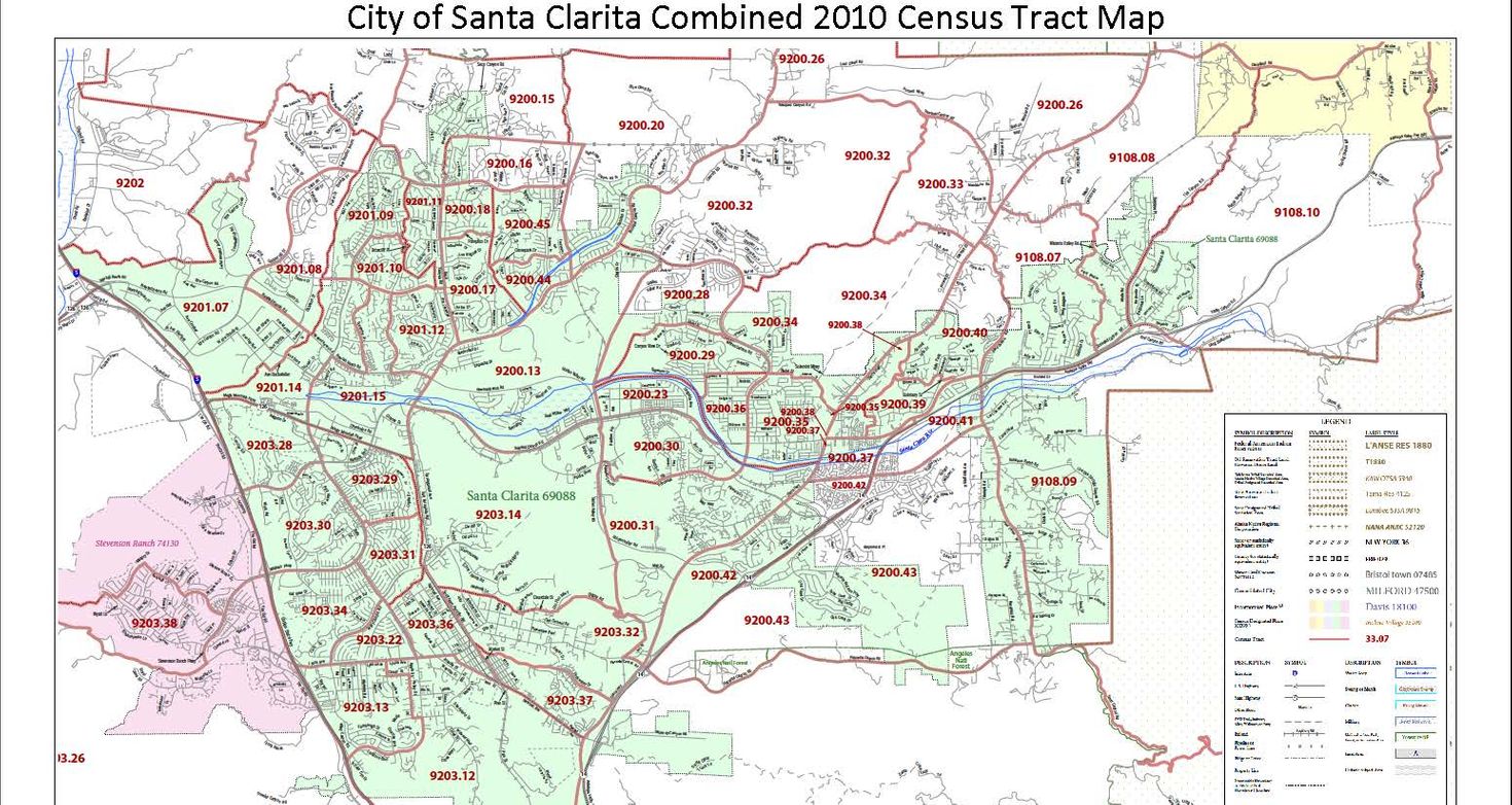 Santa Clarita Valley Map 23911 Calgrove Boulevard, Santa Clarita CA