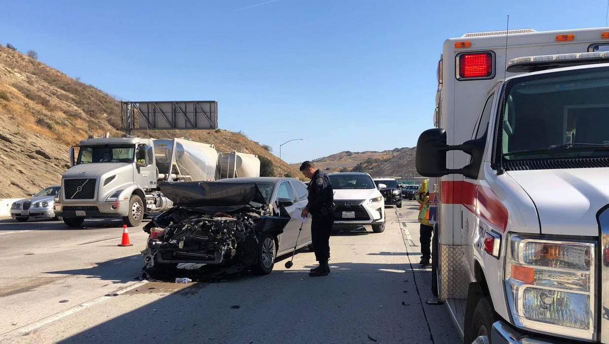 SigAlert Issued For Multiple Vehicle Crash On 14 Freeway North Of I-5