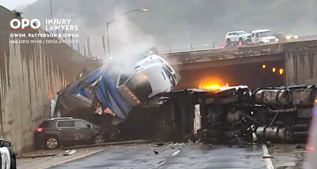 Southbound 5 Freeway Truck Route Closed After Two Separate Collisons